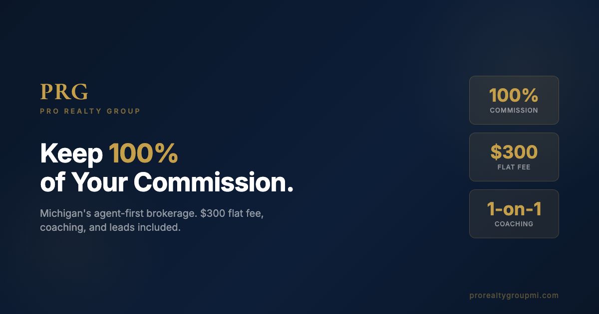 Pro Realty Group — Keep 100% of Your Commission